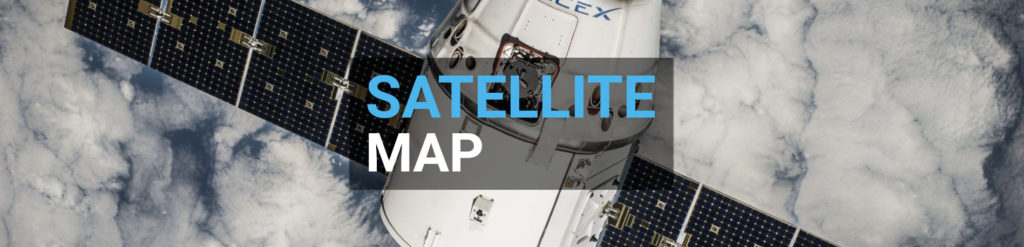 LIVE: Satellite Map ️ Observe satellites in the sky 📡